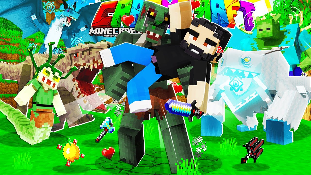 The BEST Crazycraft Mod/Addon for Minecraft Bedrock Edition 1.19+ (Xbox ...