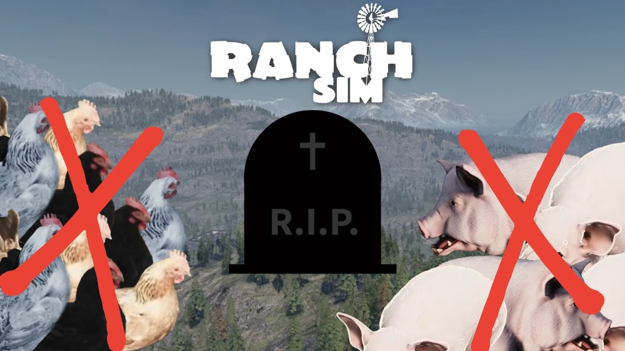 Barnyard Bedlam: When Pigs & Chickens Go to Heaven || Ranch Simulator ...