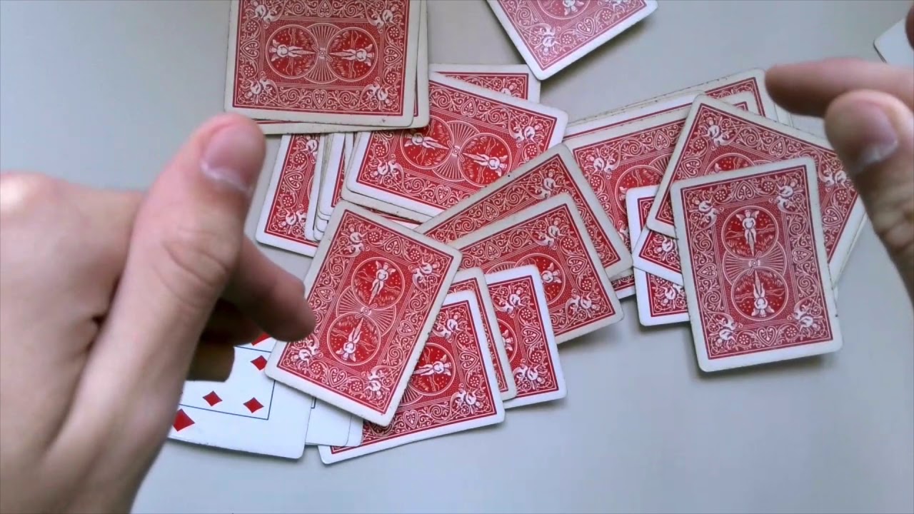 How To Rifffle Shuffle - YouTube