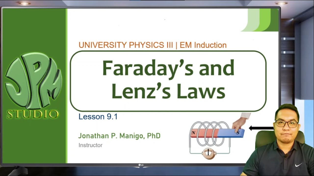 university Physics III | Lesson 9.1 | Faraday's and Lenz's Law - YouTube