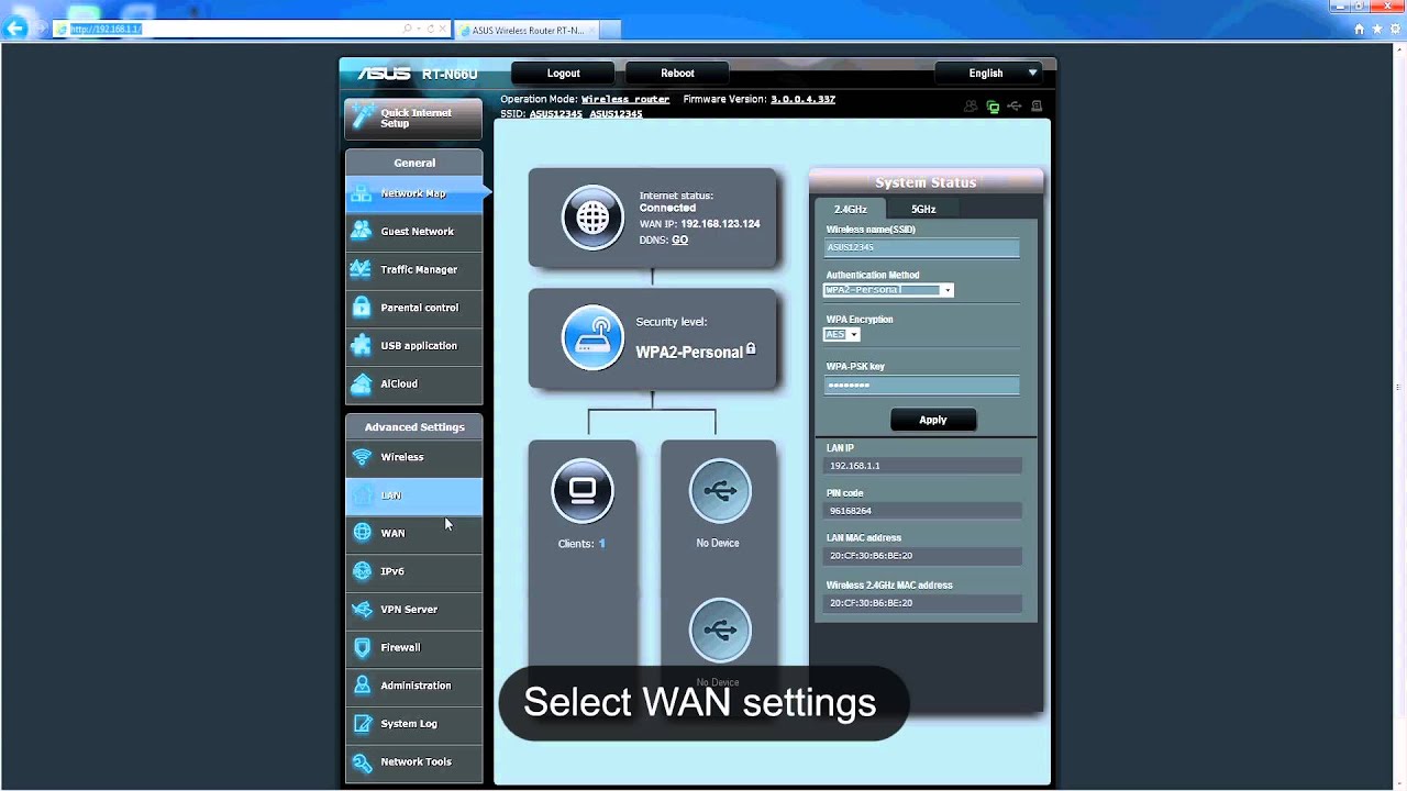 ASUS router quick how-to setup your own DDNS - YouTube