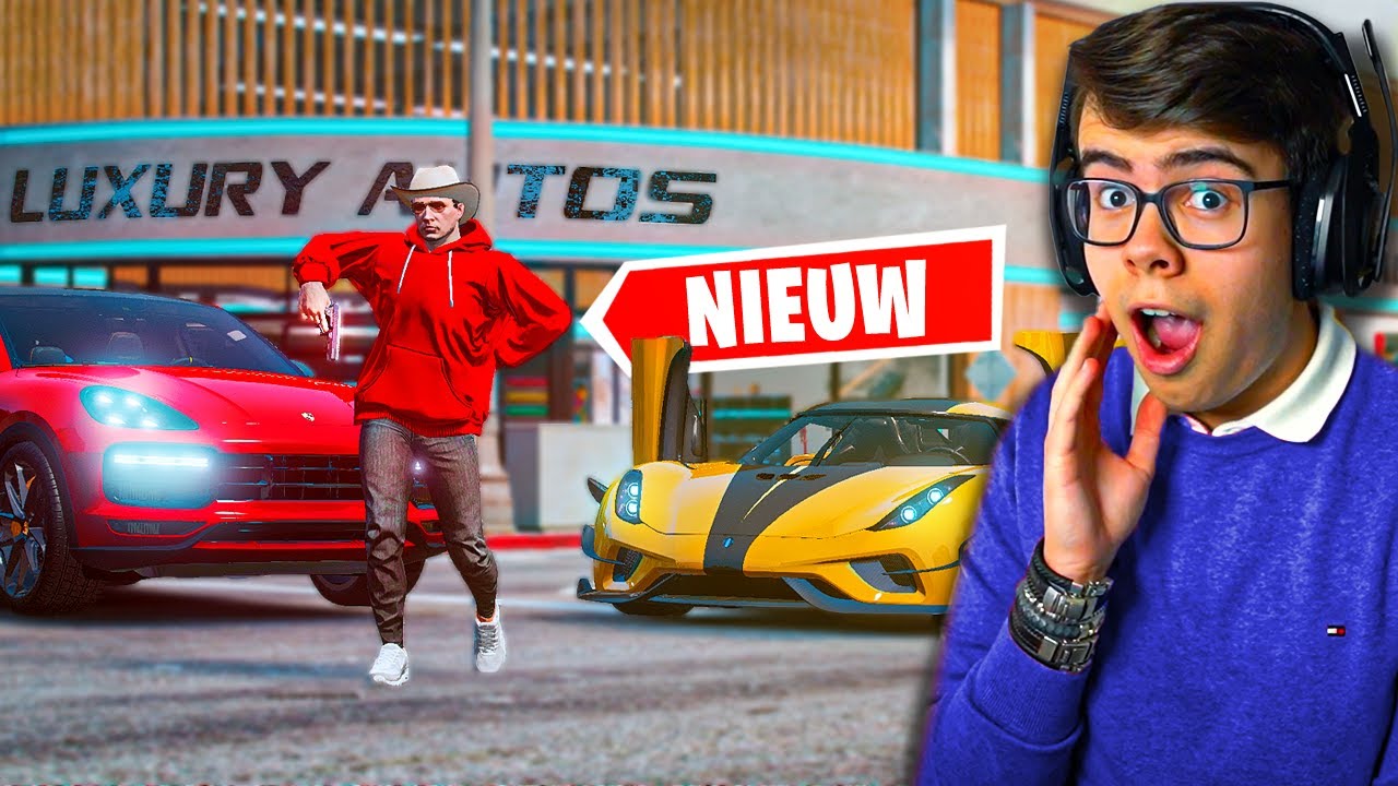 LUXURY Cardealer & SCHIETEN Met Mijn WAPEN? 🔫 | GTA 5 Roleplay - YouTube