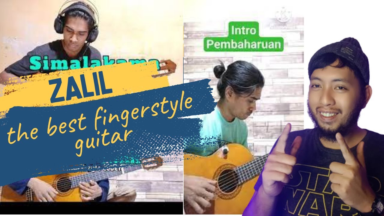 the best fingerstyle zalil myReaction - YouTube
