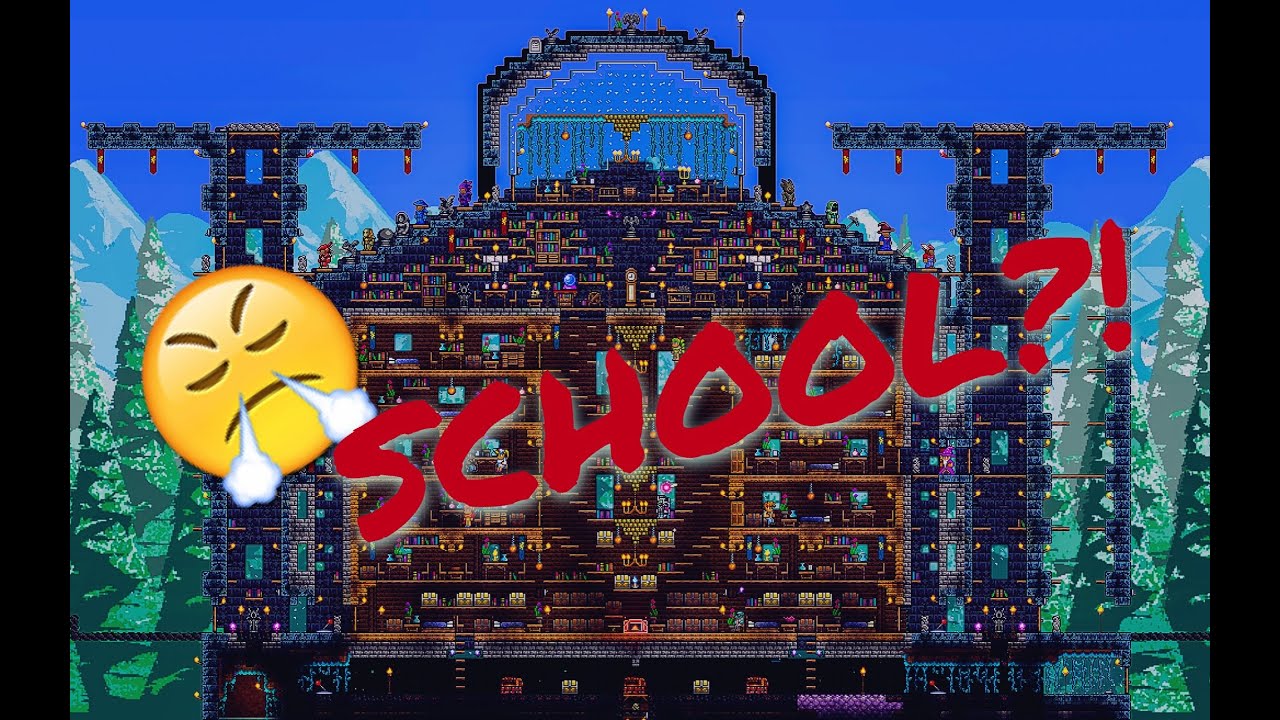 TERRARIA SCHOOL PART 1 - YouTube