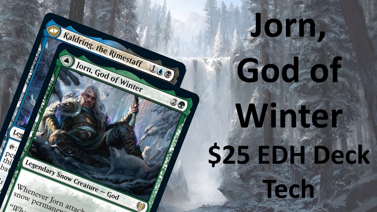 Jorn, God of Winter $25 EDH Deck Tech - YouTube