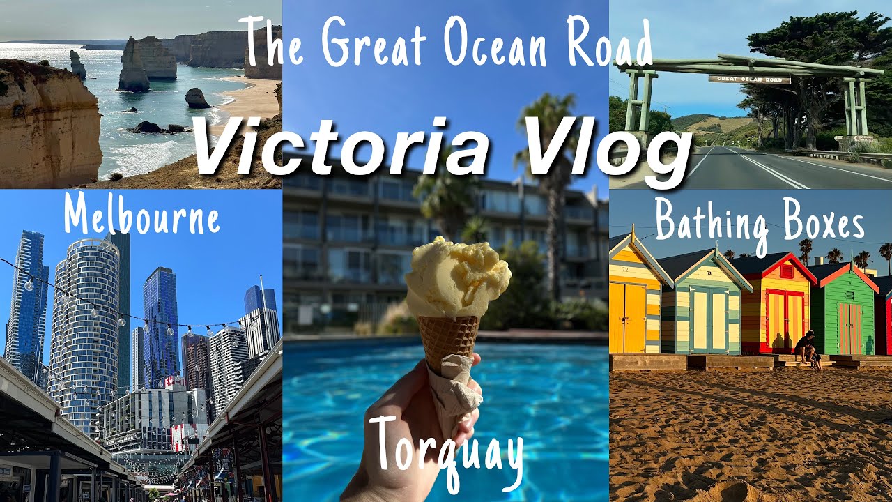 Victoria Vlog | Torquay, Melbourne, The Great Ocean Road + more - YouTube