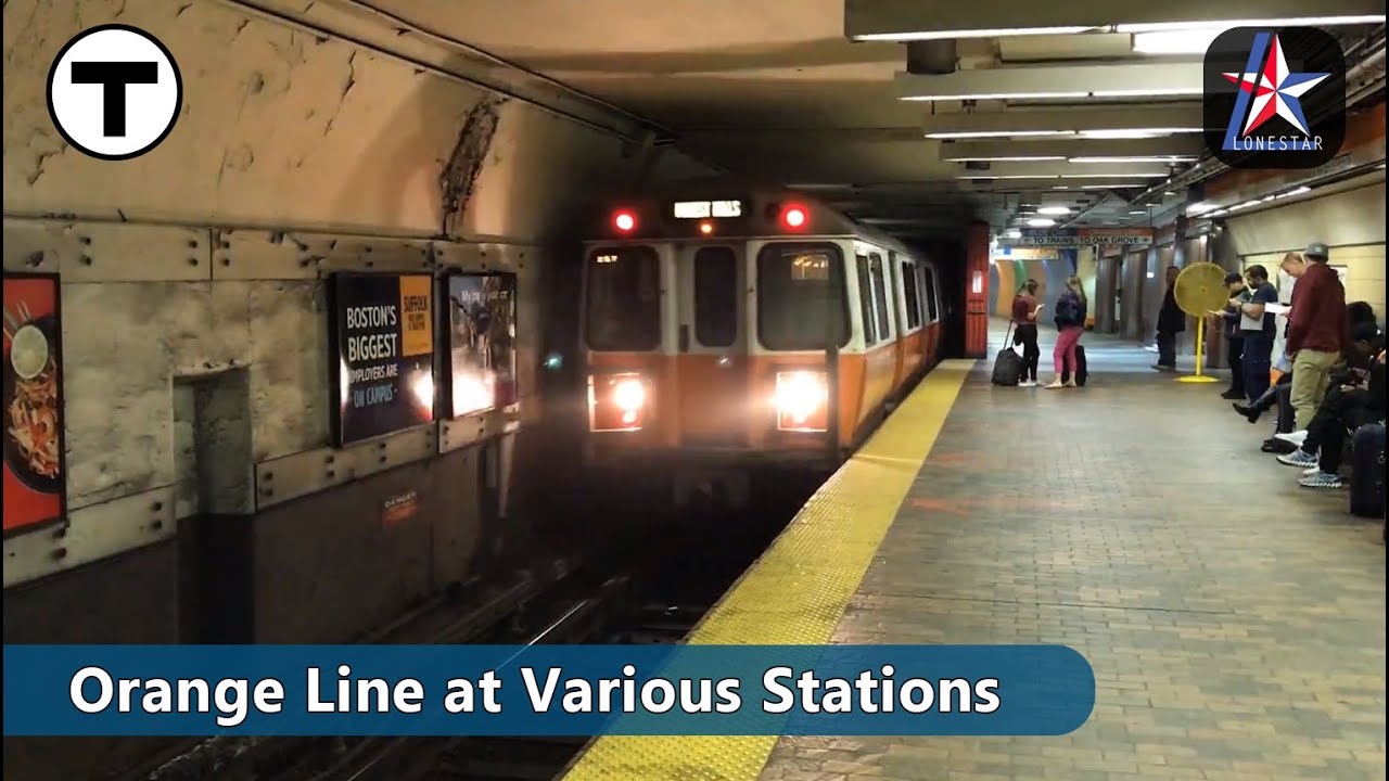 MBTA | Orange Line Trains | Boston - Part 2 - YouTube