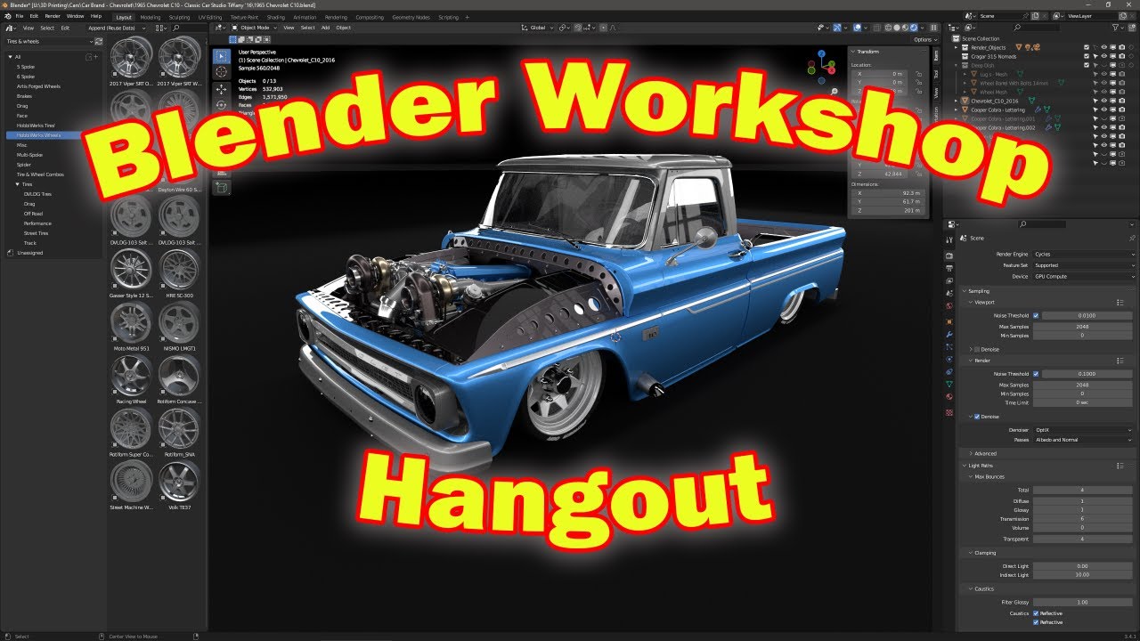 Blender Workshop #1 - YouTube