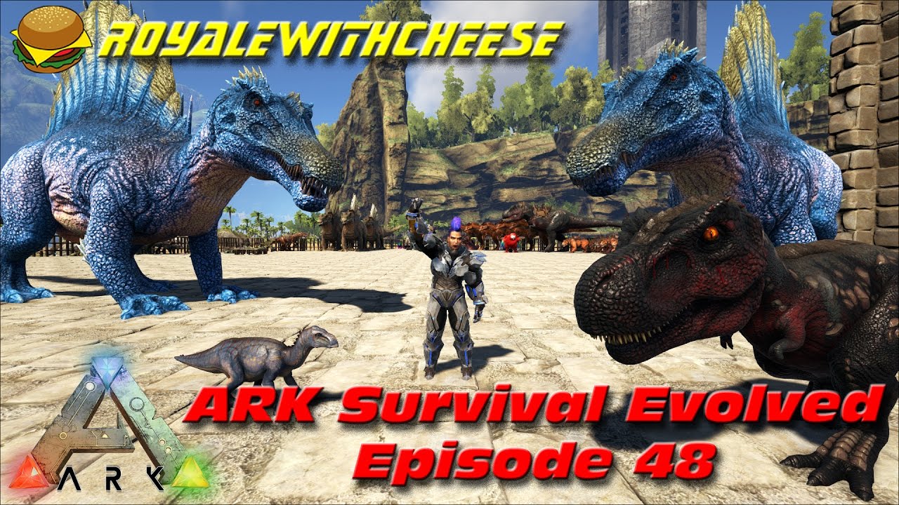 ARK Survival Evolved E48 Rex Taming and Breeding Highest Level Rex Yet ...