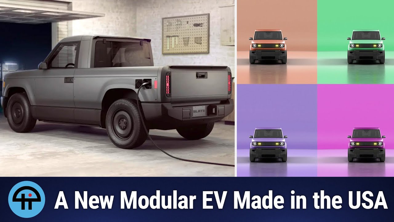 Modular Slate Truck May Represent the Future of EVs! - YouTube