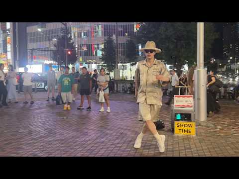 【The Most Unexpected Street Performance Moment】【Japanese Most Viral Dance Performer】ROBOMON