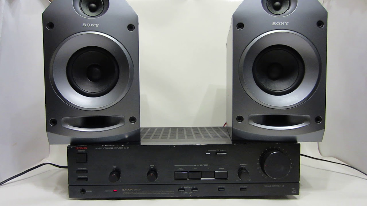 Luxman LV 121 Sony SS M2 - YouTube