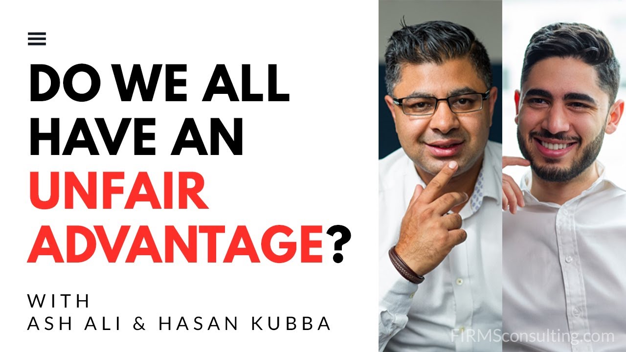 Ash Ali & Hasan Kubba, Discover Your Unfair Advantage - YouTube