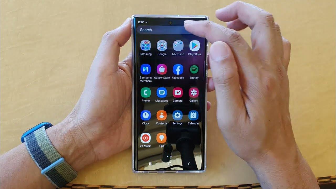 Galaxy S22/S22+/Ultra: How to Show The Weather Info In Notifications ...