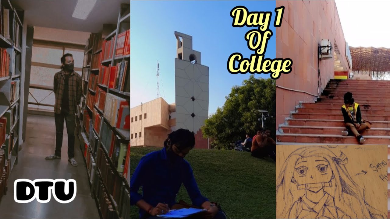 Day 1 of college || #dtu2022 || Class Introduction || First Day of ...