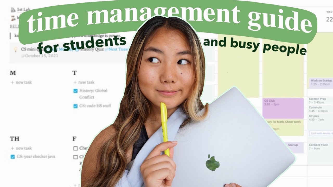 ur overwhelmed & busy? *:･ﾟa productive TIME MANAGEMENT guide for you ...