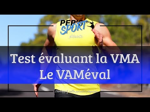 Test évaluant la VMA : le VAMéval - YouTube