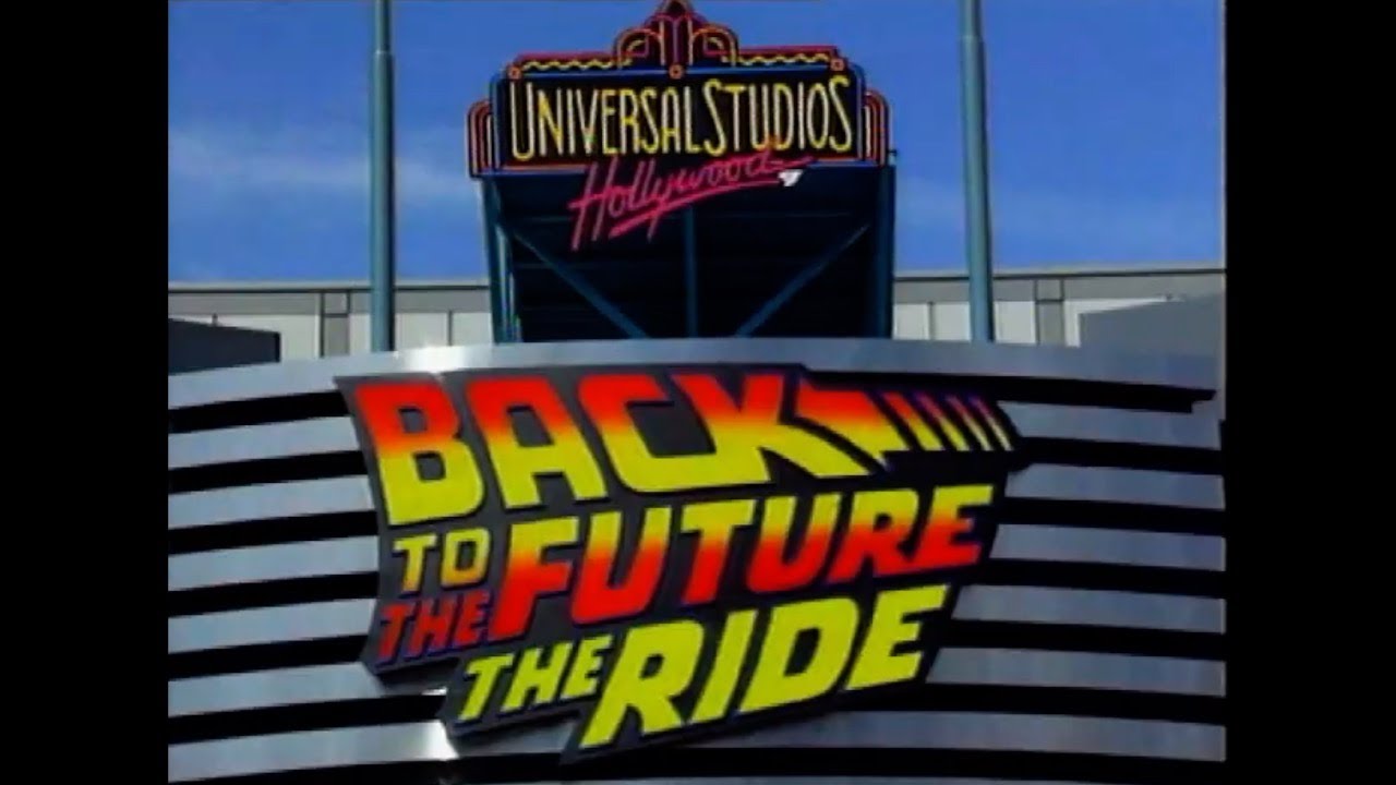 Back to the Future The Ride Universal Studios Hollywood Electronic ...
