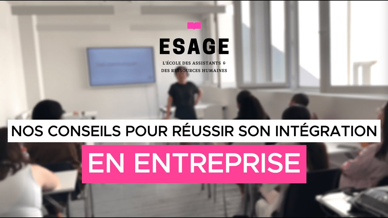 ESAGE - TROUVER RAPIDEMENT SON ENTREPRISE : RÉUSSIR SON INTÉGRATION ...