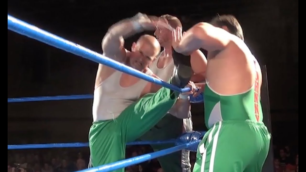 CHIKARA: The Spirit Squad vs. Mr. Touchdown/Dasher Hatfield/Icarus ...