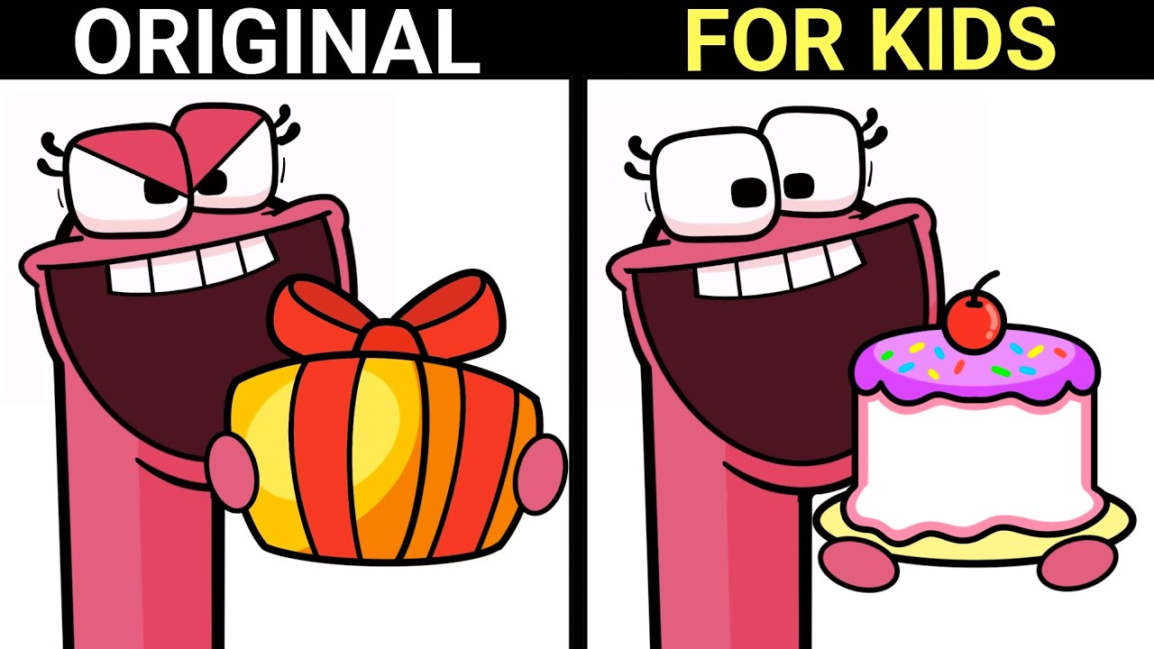 Delicious Purple Cake Of P | Alphabet Lore x Number Lore - YouTube