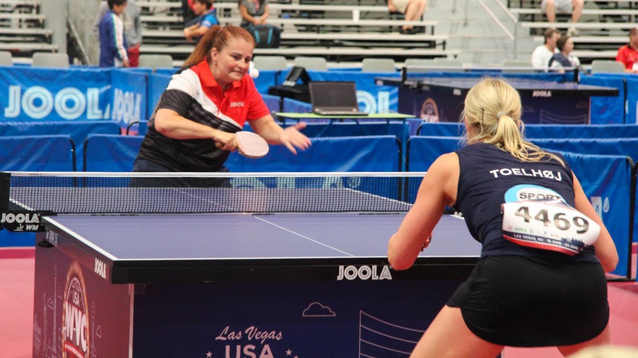 2018 World Veteran Championships Table Tennis - Singles Semis & Finals ...
