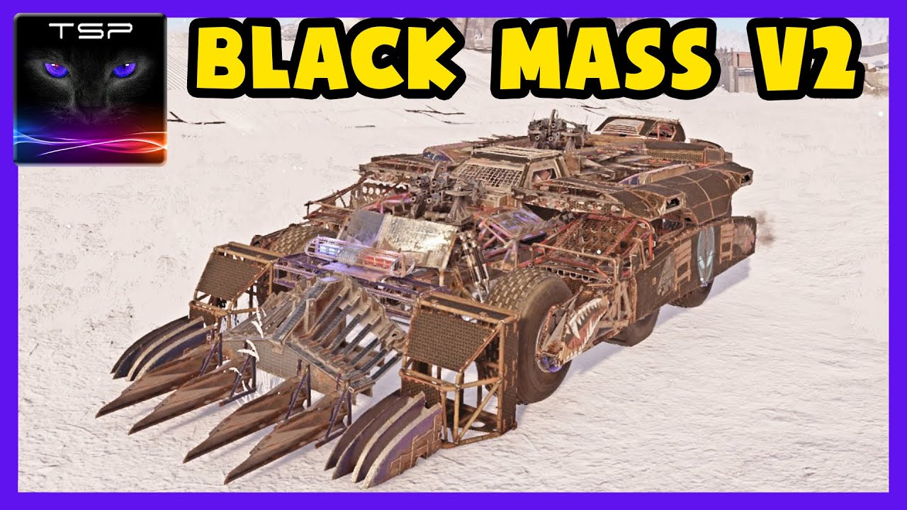 Crossout 652 BLACK MASS V2 Ultimate 2x Breaker Shotgun Wedge Build crossout-652-black-mass-v2-ultimate-2x-breaker-shotgun-wedge-build