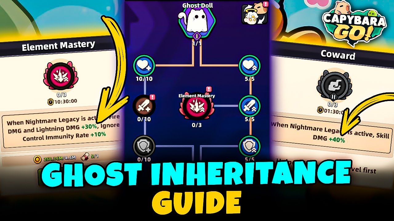GHOST INHERITANCE GUIDE // CAPYBARA GO! - YouTube
