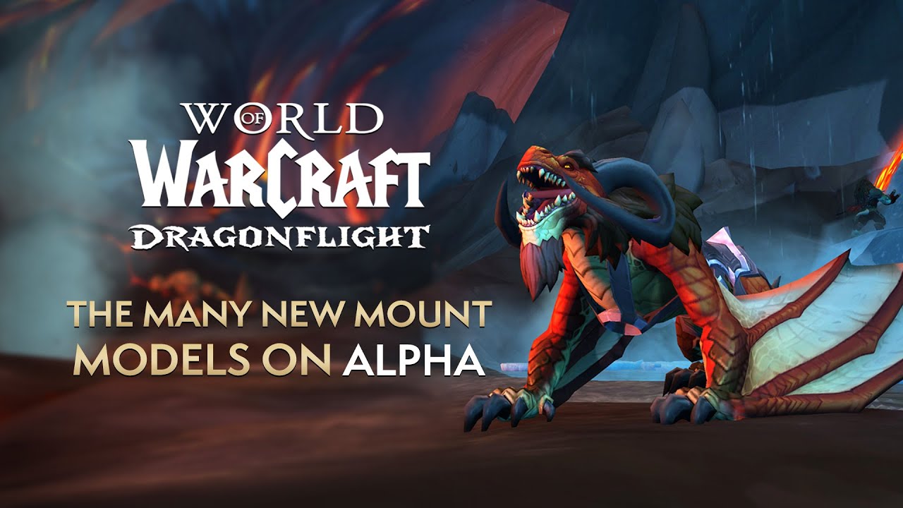 The MANY NEW Mount Models on the Dragonflight Alpha - In-Game Preview ...