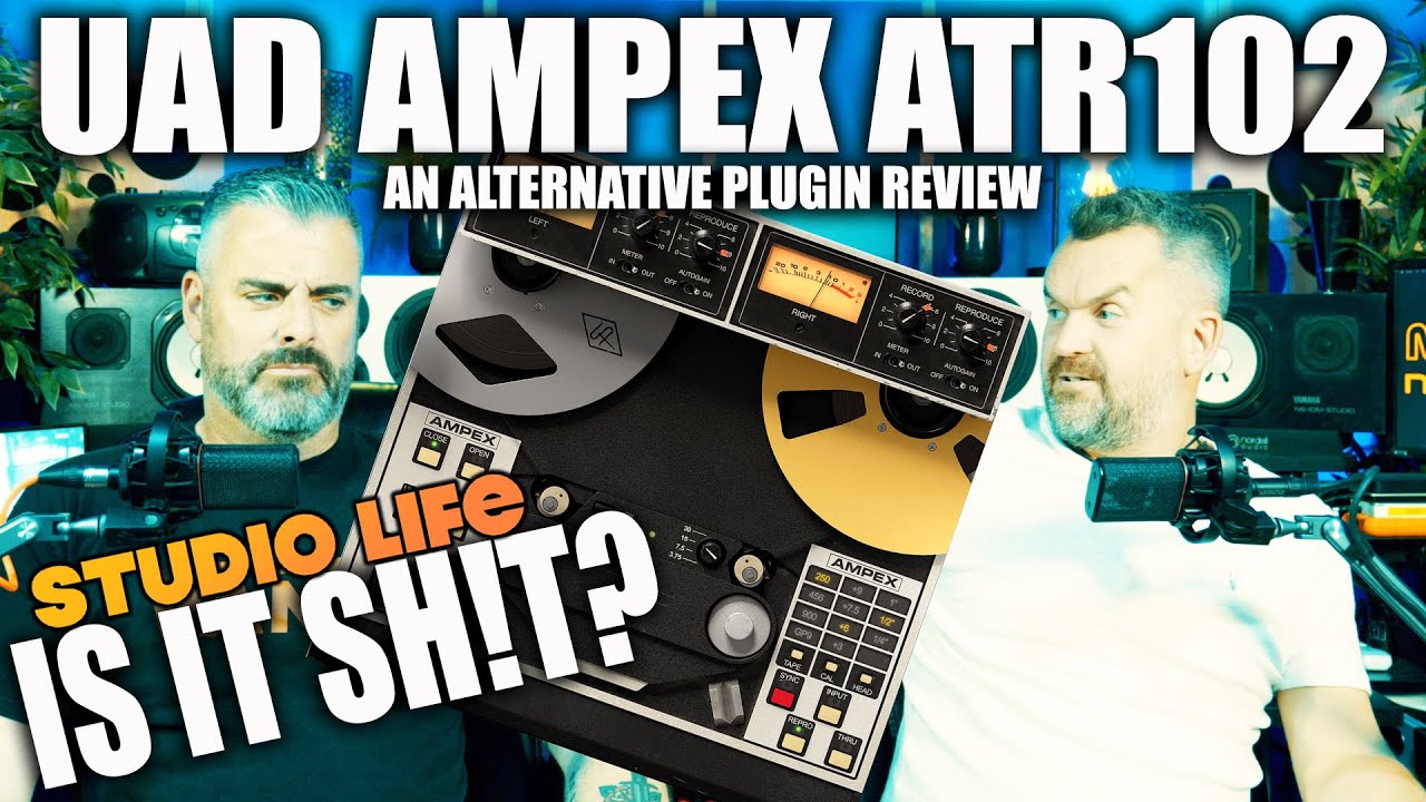 TAPE IS BACK! UAD AMPEX ATR102 - YouTube