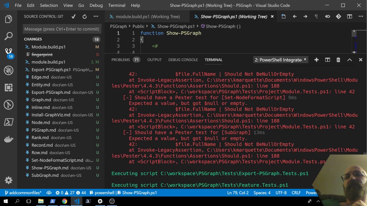 Lets Play Powershell Psgraph Module Cleanup More Pester Youtube