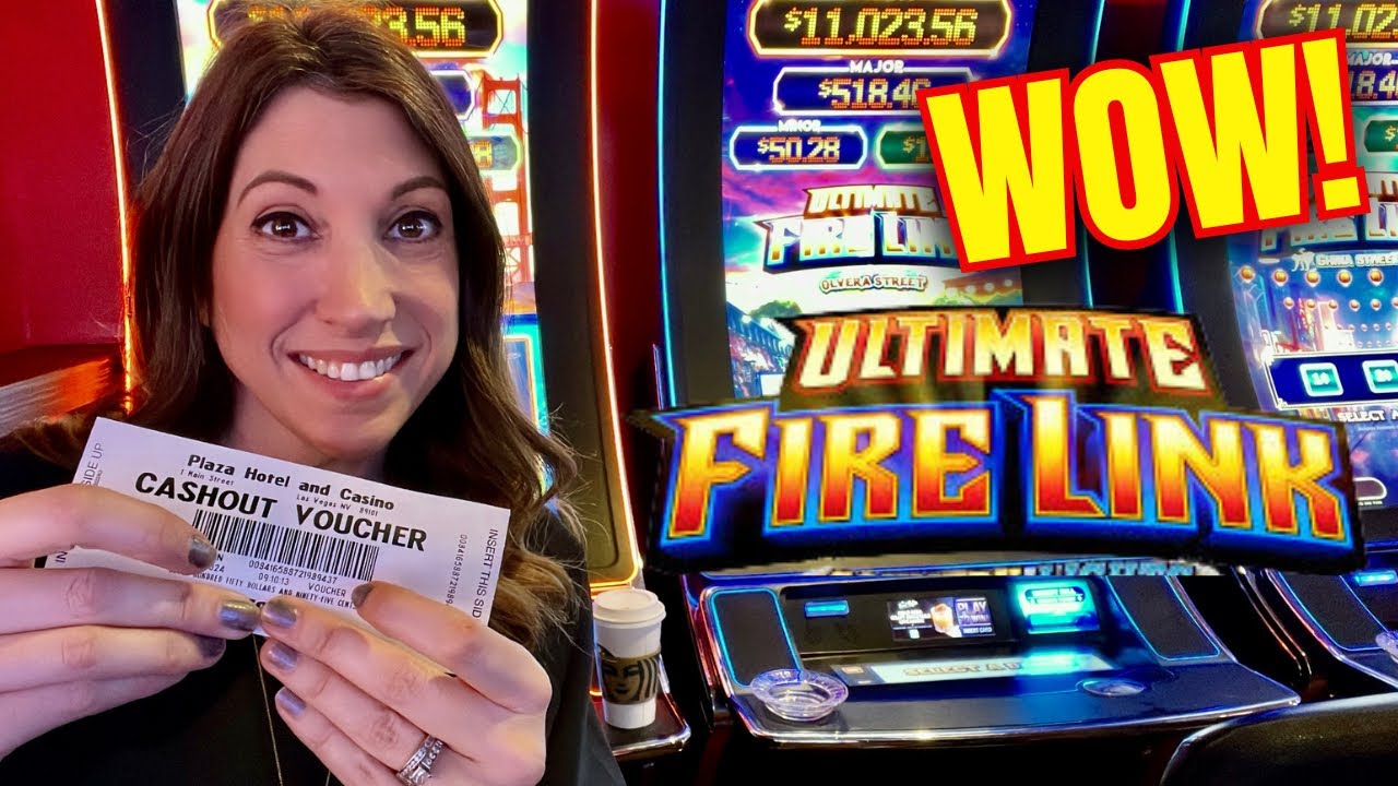 I'm SO Glad I Stopped at THIS slot machine! HOT Ultimate Fire Link in ...