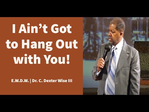 I Ain't Got to Hang Out with You - YouTube