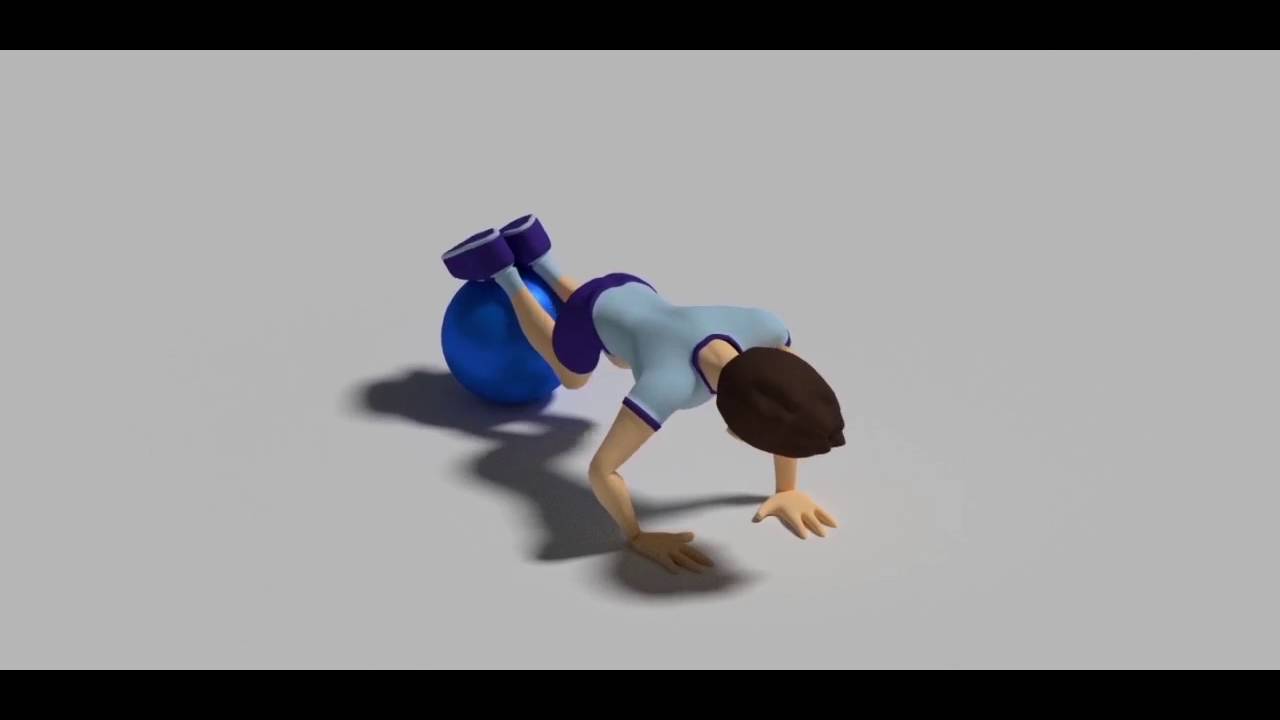3D Character - GYM EXERCISES - YouTube