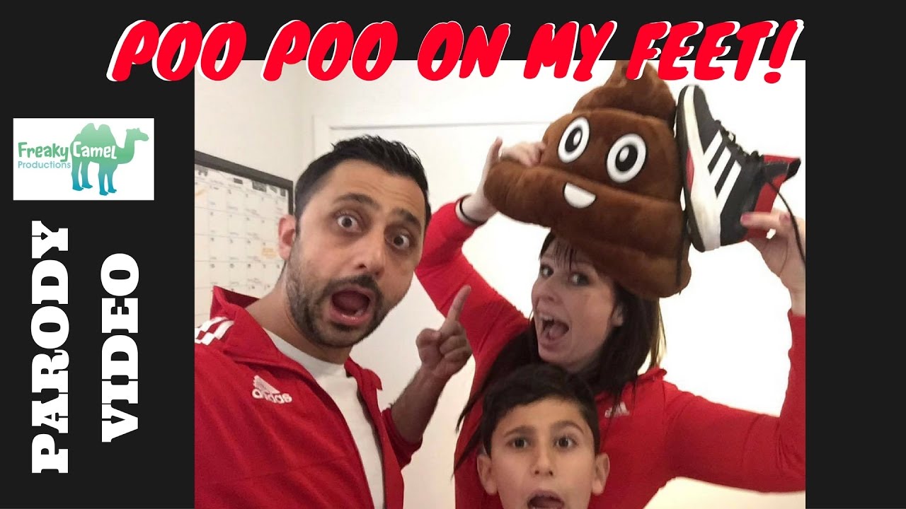 JUJU ON DAT BEAT Parody (POO POO ON MY FEET!) - YouTube