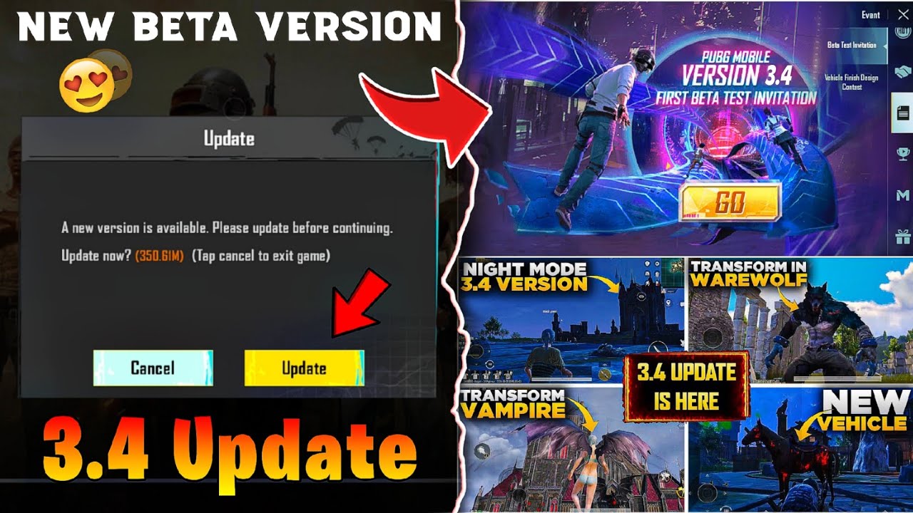 Finally !😍 3.4 Update on BETA Version - is Here || BGMI / PUBG 3.4 ...
