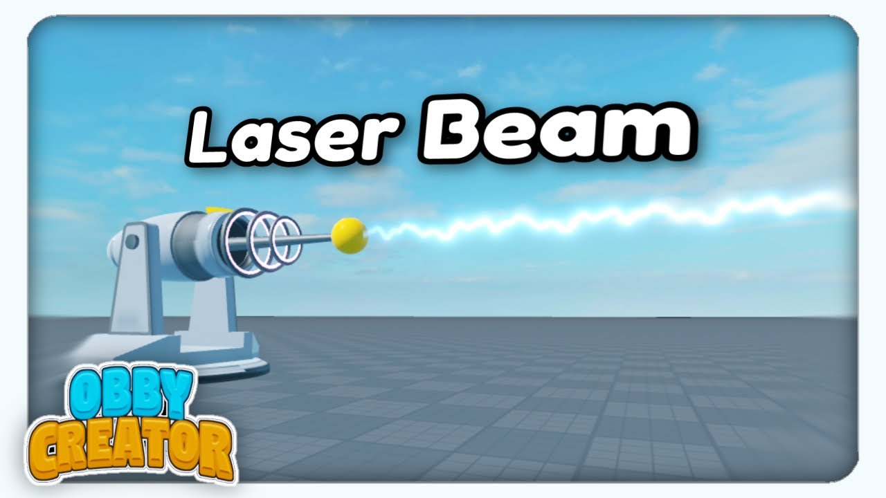How To Make Laser Beam Particle Tutorial || Roblox - Obby Creator - YouTube