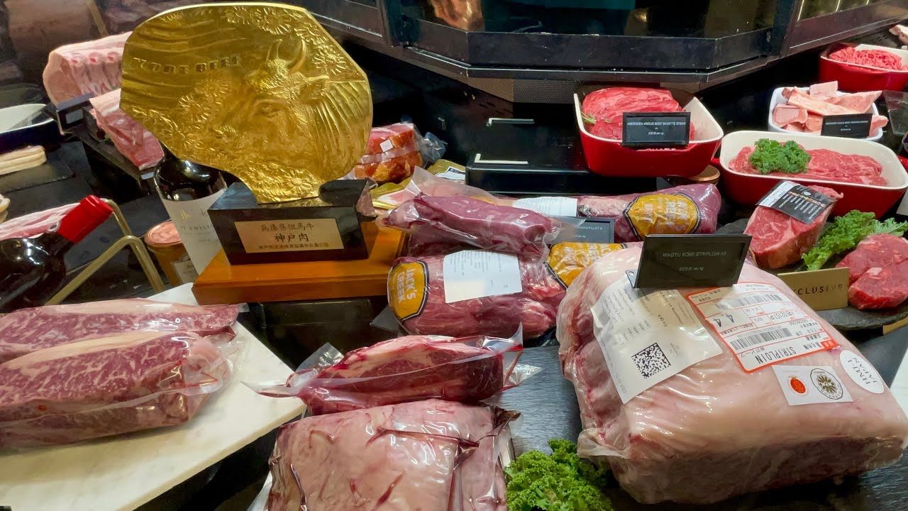 Butcher at Harrods - YouTube