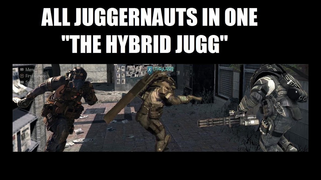 CoD Ghosts | Hybrid Juggernaut Class Setup (All Juggs in One) - YouTube