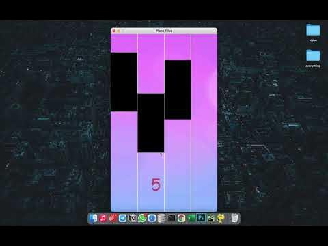 Paino Tiles || Creating a Piano Tiles Game in Python with Pygame || Python Project - YouTube