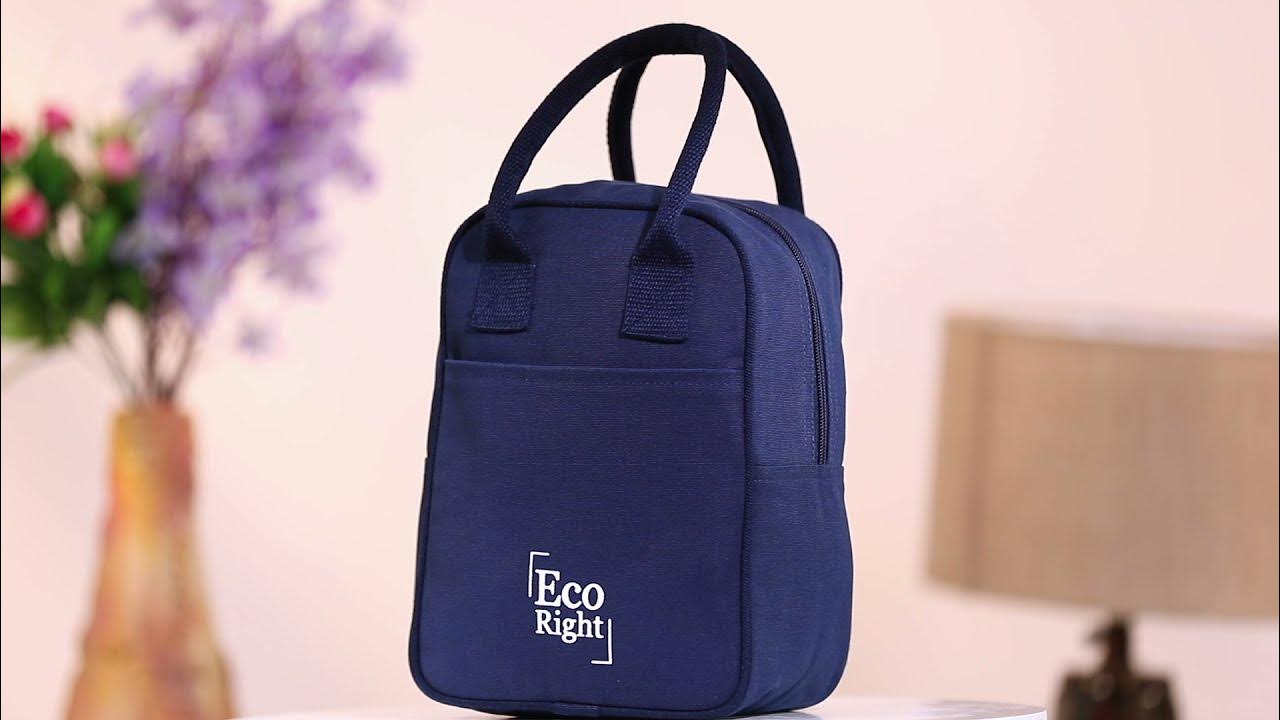 EcoRight Insulated Eco-friendly Lunch Bag - YouTube