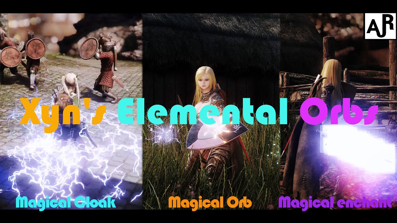 SKYRIM MOD I Xyn's Elemental Orbs - YouTube