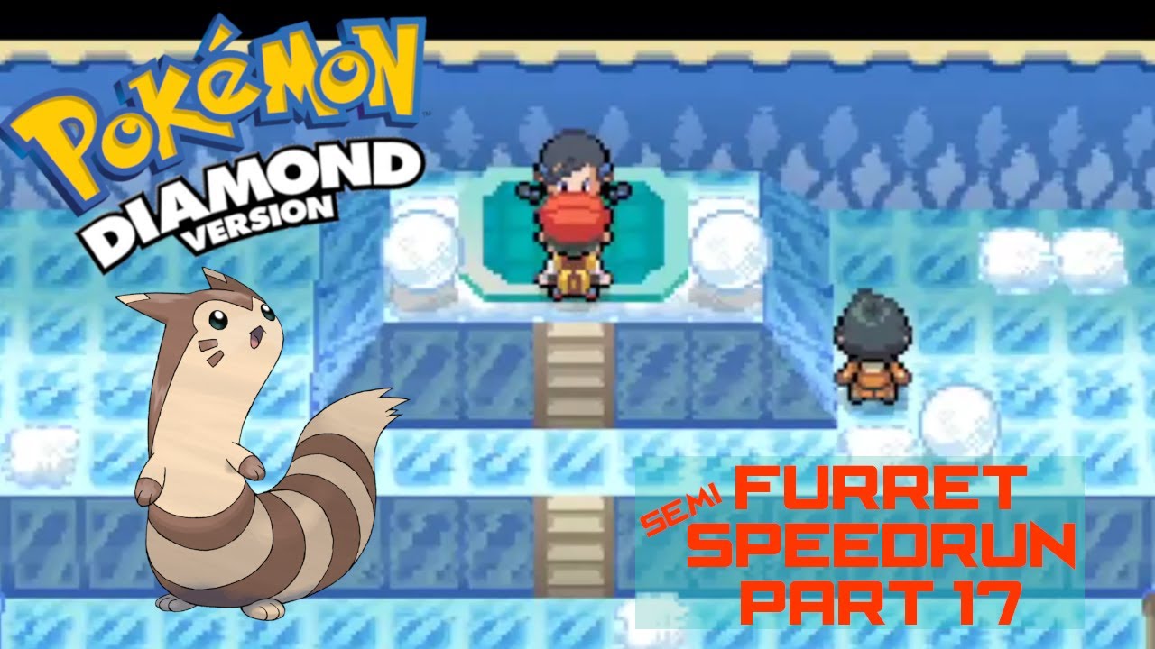 Ice... Round Two! - Pokemon Diamond - Furret (Semi) Speedrun Part 17 ...