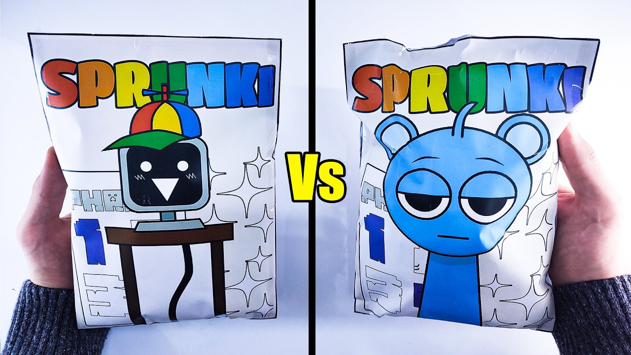 Paper DIY💖 Sprunki Special Blind Bags Unboxing Compilation | /sprunki ...