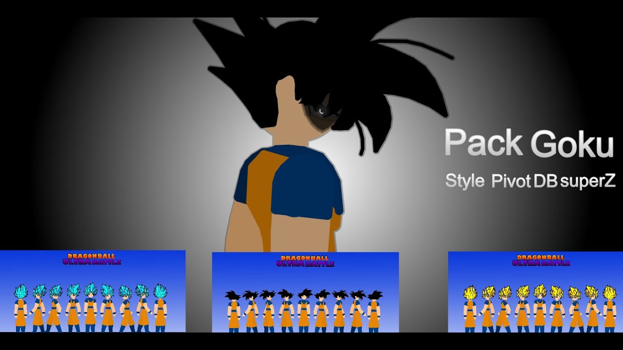 PACK Goku 360 style PIVOT DBSUPERZ parte 1 !!!!! - YouTube