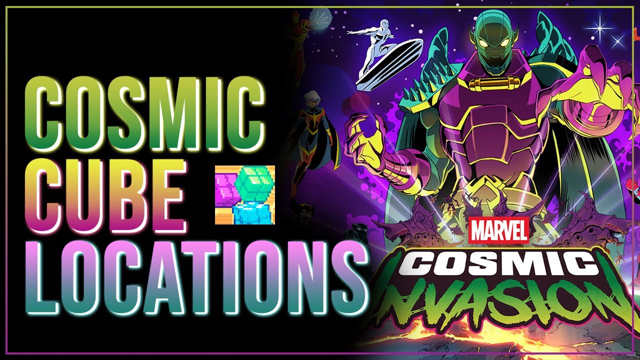 All 16 Cosmic Cube Locations | Marvel Cosmic Invasion [Guide] - YouTube