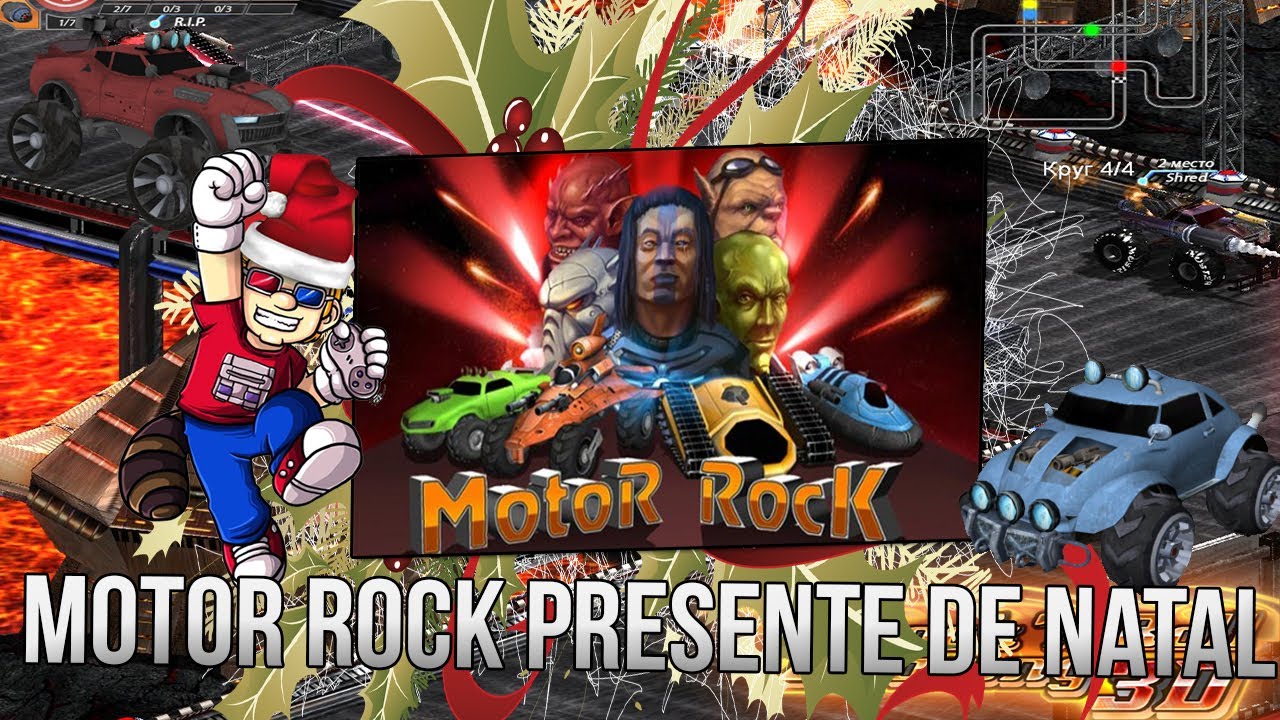 Motor Rock - Rock N' Roll Racing 3D - Meu Presente de Natal - GamePlay ...