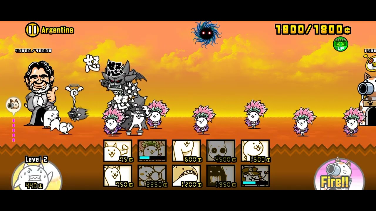 samba cat is relatively op when spammed - YouTube