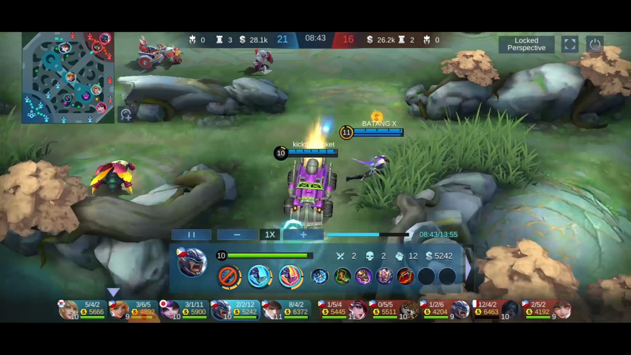 MAYHEM 515 using JOHNSON (death ride skin) | MLBB - YouTube