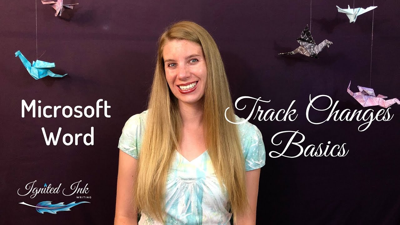 How to Use Words Track Changes for Easy Book Editing - YouTube